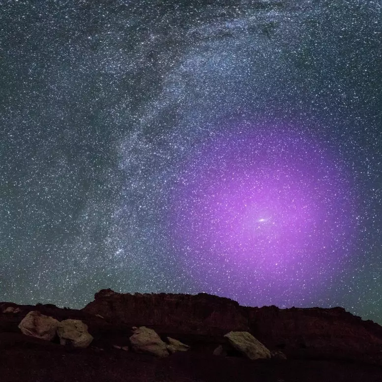 Andromeda Galaxy Gas Halo