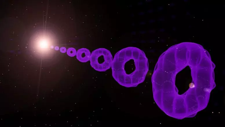 Атомдордун булутунун кеңейиши космологиялык суроолорго түшүнүк берет