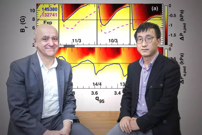 Physicists Raffi Nazikian ati Qiming Hu