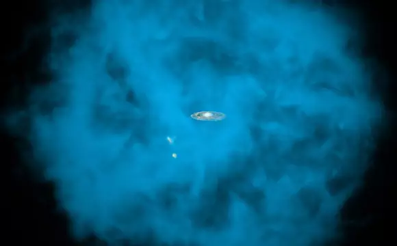 Astronoman Çerxa Dizzying a Haloya Rêya Şîrî eşkere dikin
