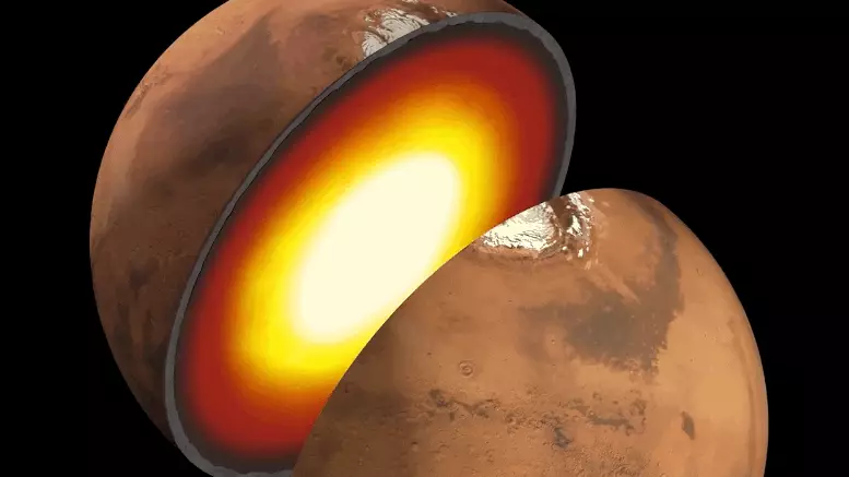 Vulkaniese aktiwiteit onder die oppervlak van Mars: Magma maak dat Marsquakes 'n rooi planeet rots