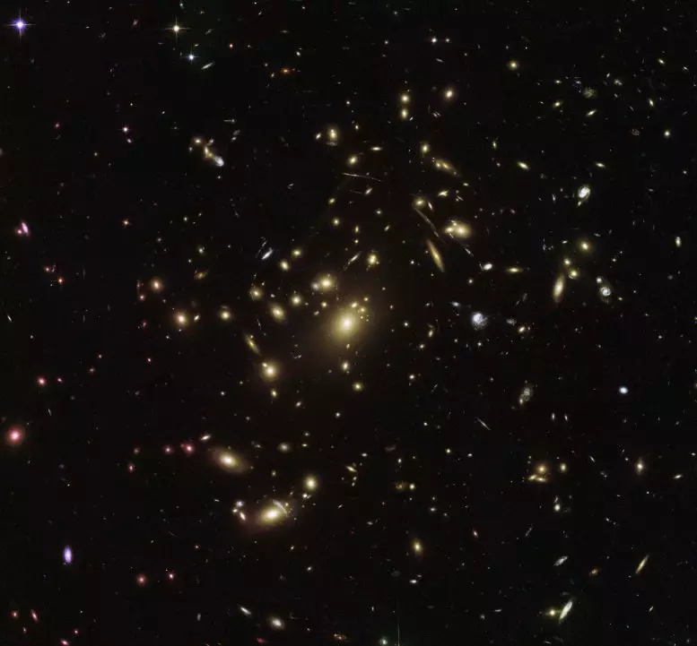 Hubble Reba Galaxy Cluster Abell 2537