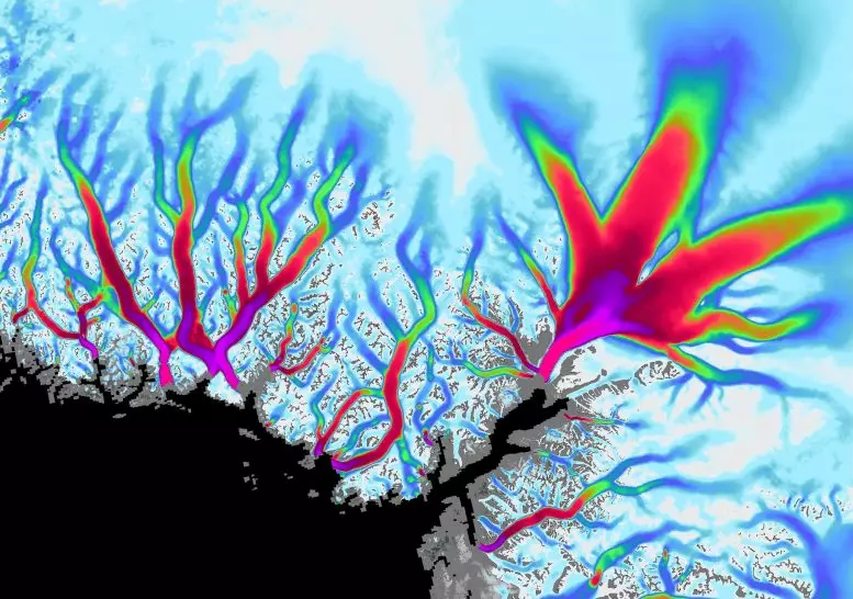 Girinilandi Glaciers Sisa iyara