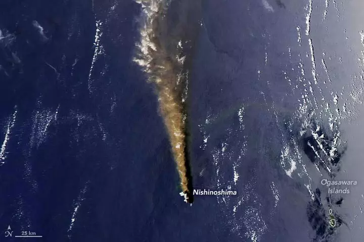 Nishinoshima 6 Juli 2020 Annotated