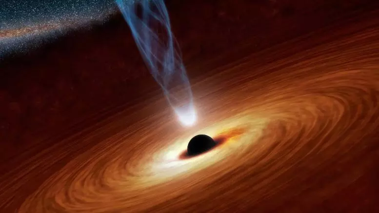 Έννοια καλλιτεχνών Supermassive Black Hole