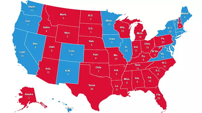 Mapa wyborcza 2020