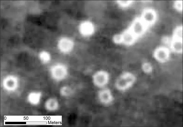 Spioenasie-satelliet van bom-impakte