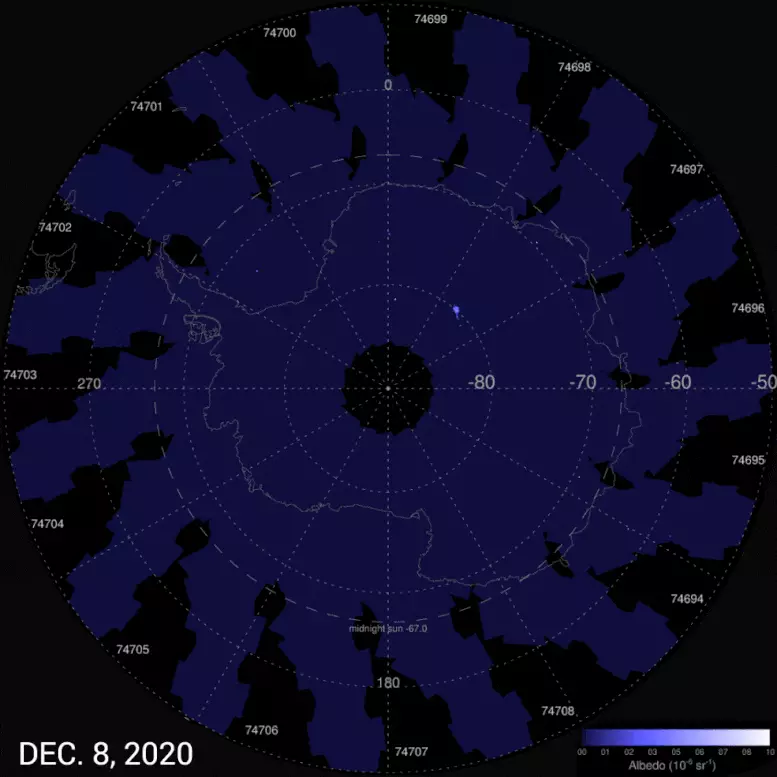 AIM Antarktika Noctilucent Bulut Sezonu 2020