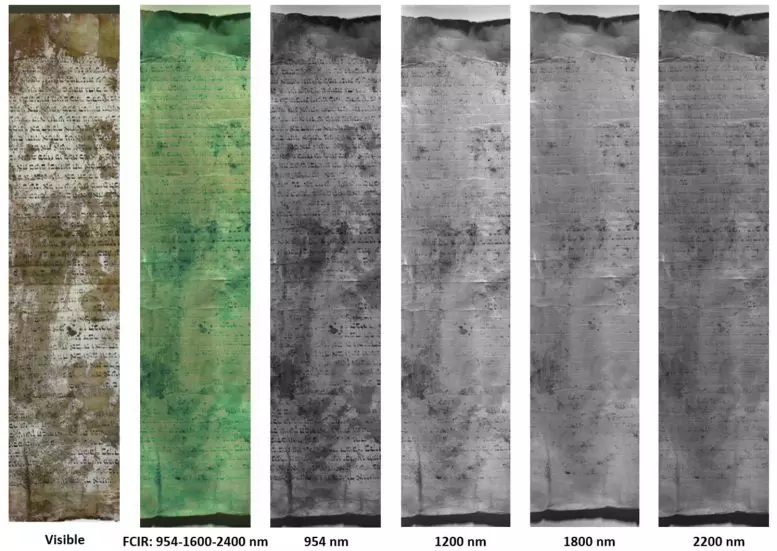 Parchment Hyperspectral Imaging