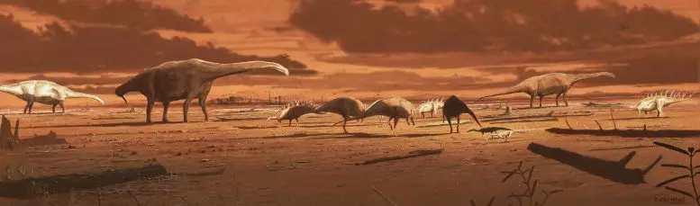Prazgodovinsko blato dinozavrov