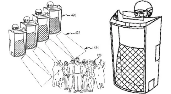 Riot Shields que cria uma 'parede de som' patenteada