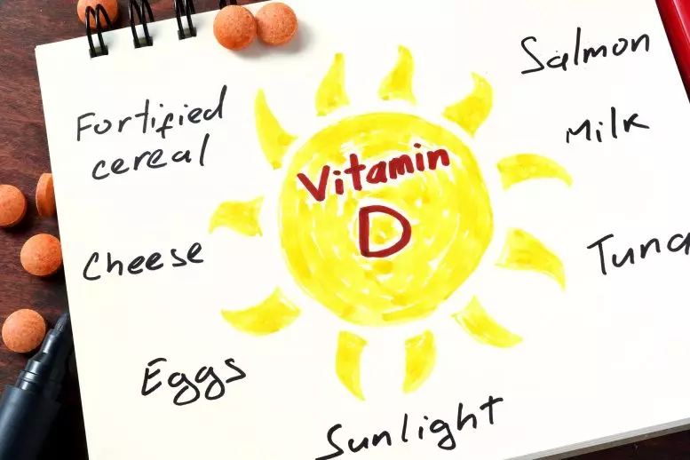 Vitamino D šaltiniai
