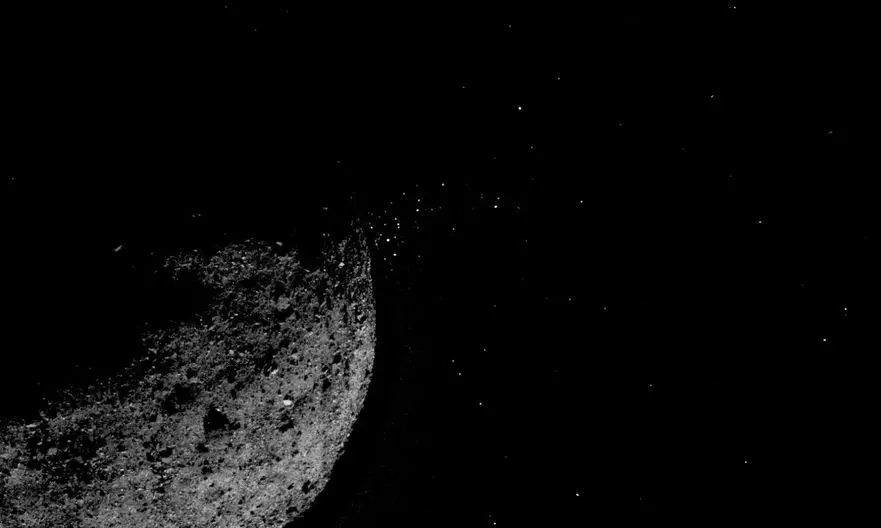 Asteroid Bennu Partikel