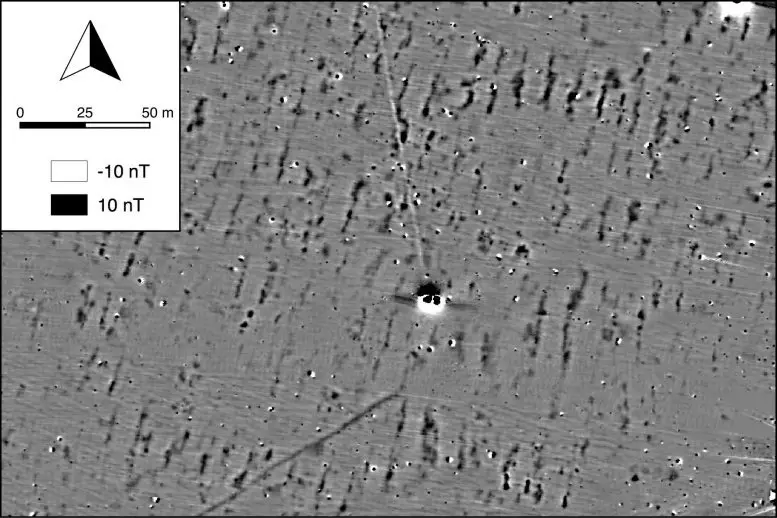 I-Magnetic Plan Early Neolithic Settlement