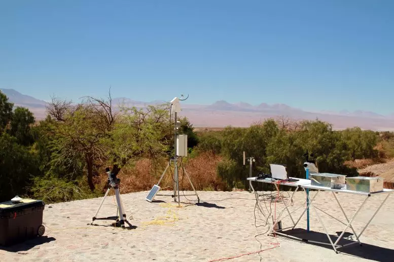 Atacama Desert Airgel Cooling Field Test