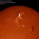 Badai Geomagnetik Kuwat Kemungkinan Sawise Sunspot Aktif 1401 Erupsi 1440_2