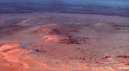 NASA:s Opportunity Rover fortsätter forskning vid Greeley Haven