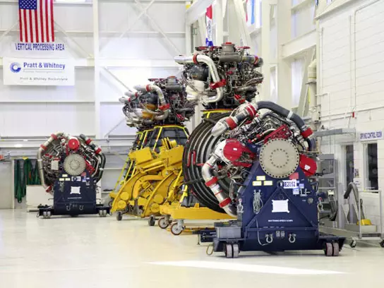 La NASA mueve los motores de vuelo RS-25D