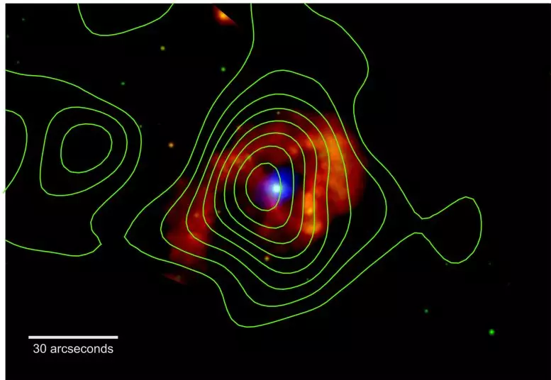 NuSTAR sannar að stórstjarnan Eta Carinae skýtur geimgeislum