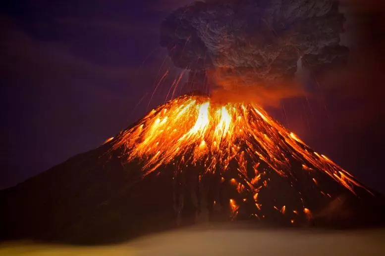 Erupción volcánica