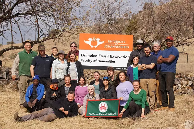 Equipo de investigación de campo de Drimolen