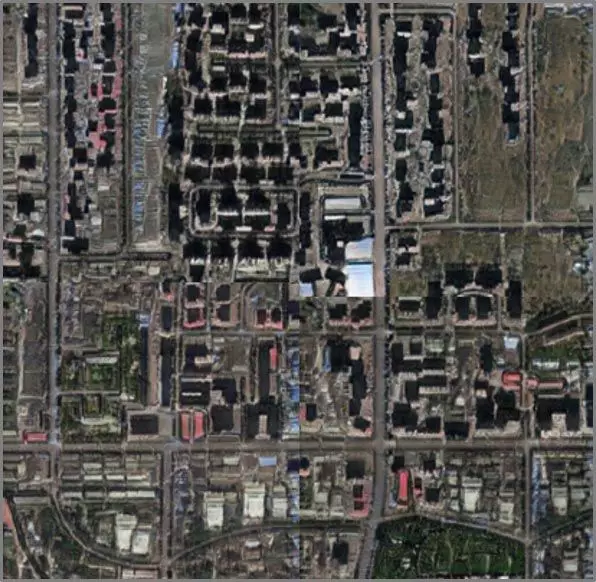 Tacomaren satelite bidezko argazki simulatua