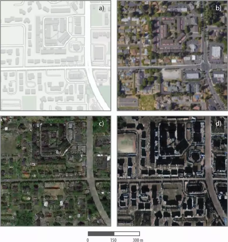 Gi-simulate nga Mga Imahe sa Satellite sa Tacoma