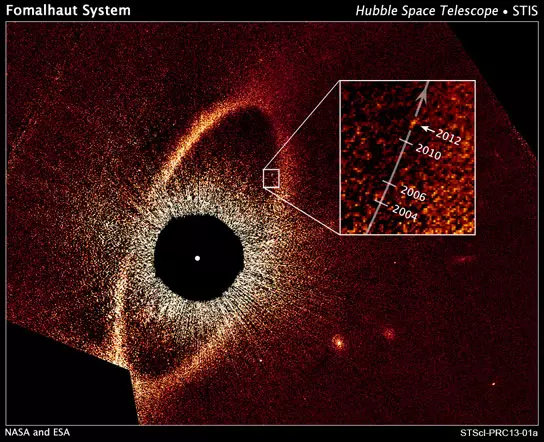 Hubble révèle une orbite elliptique de 2 000 ans pour Fomalhaut B