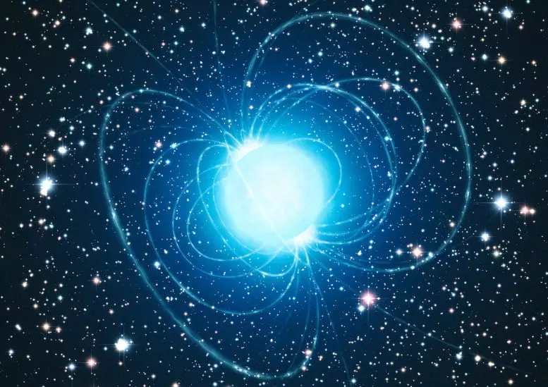 Magnetar նկարչի տպավորությունը