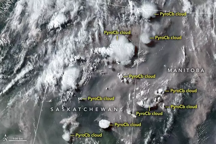 PyroCb Clouds Canada Chikunguru 2021 Annotated