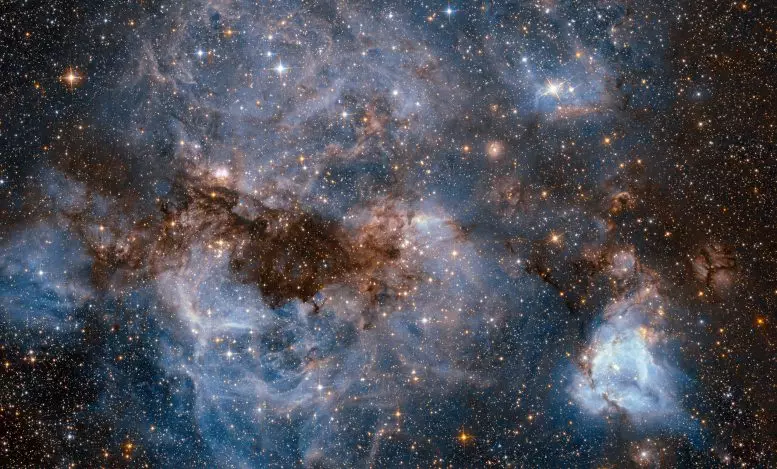 Hubble Vue déi grouss Magellanesch Wollek