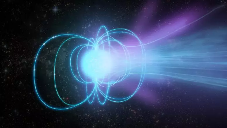 Concezione degli artisti Magnetar