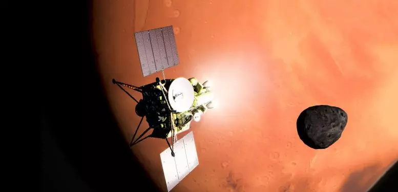 MMX Spacecraft Inotarisa Martian Mwedzi