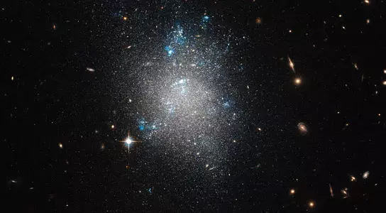 Hubble Views Dwarf Galaxy NGC 5477