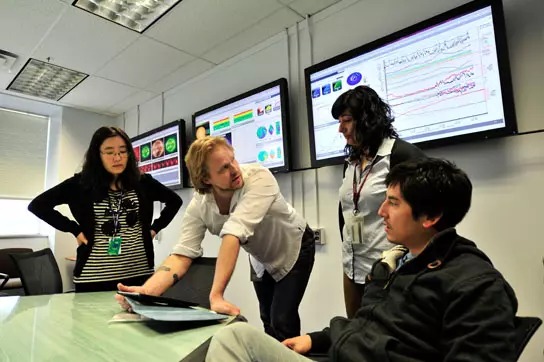 Weltraumwetterdienste im Goddard Space Flight Center der NASA