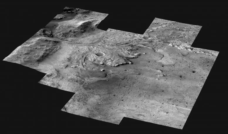 Cratera Jezero Mars 2020 Daxistina Cihê 2