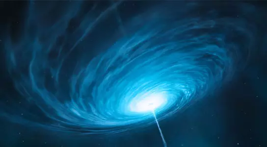 Quasar 3C 279 montre nan netteté san parèy