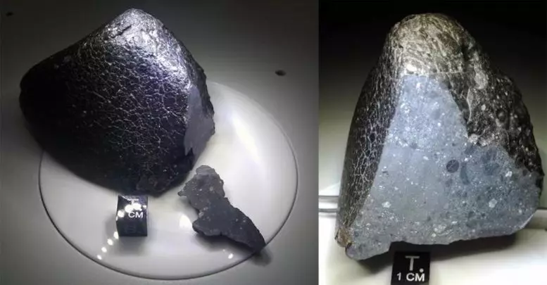 NWA 7034 marťanský meteorit