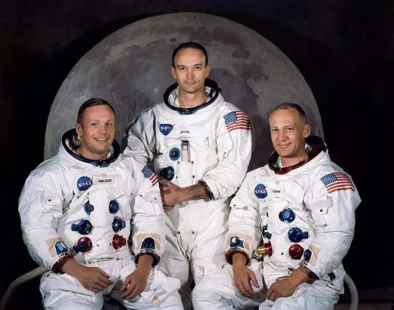 Apollo 11 opinber áhafnarmynd