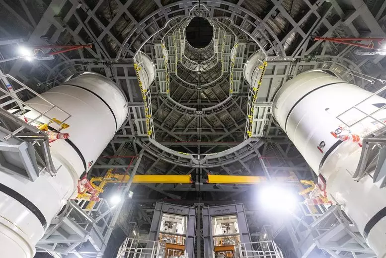 NASA pregătește etapa de bază a rachetei SLS