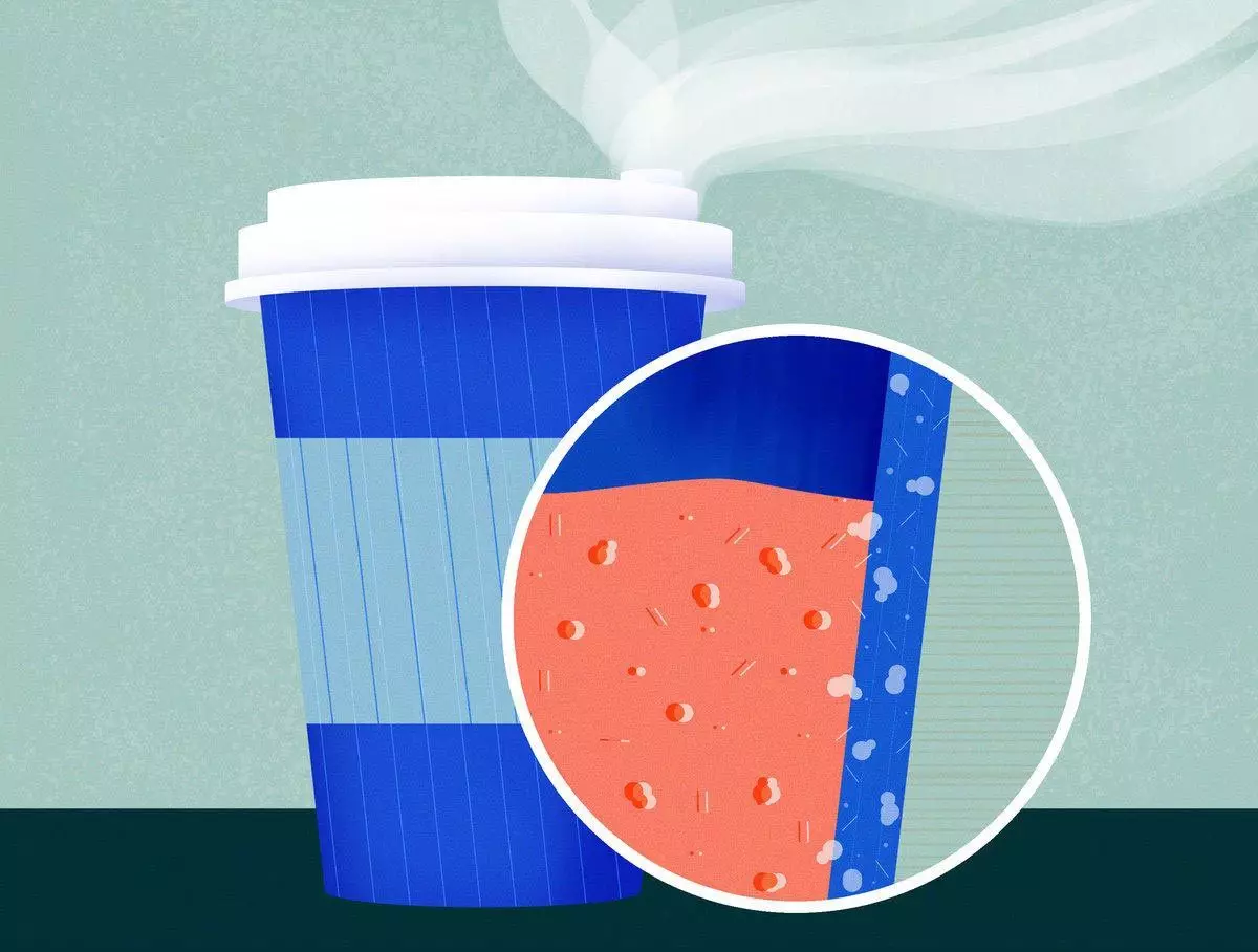 Nanoparticelle monouso per tazza da caffè