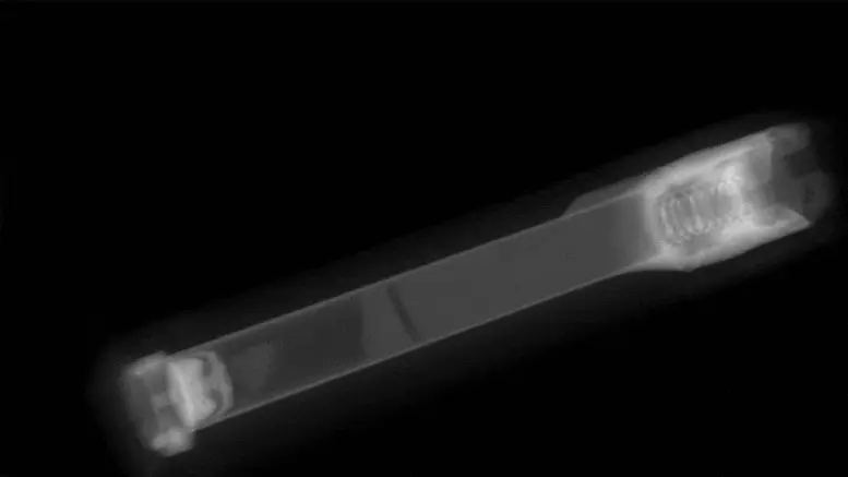 CT skener cijevi za uzorke Mars 2020