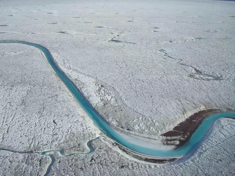 Buzul Dilinde Meltwater Akarsuları