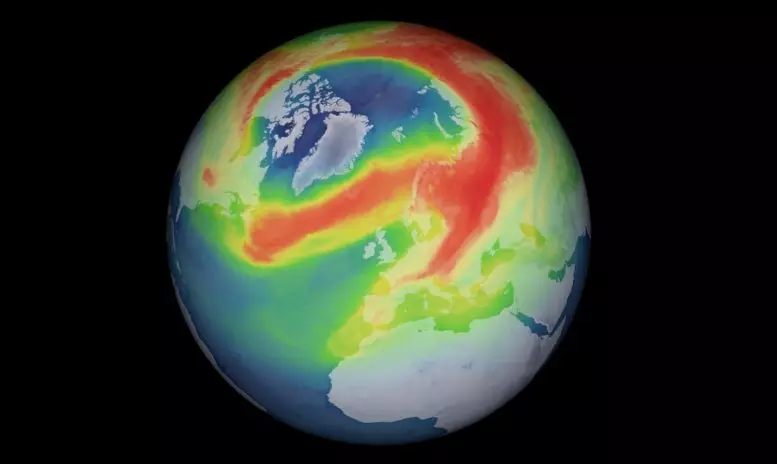 Uvanlig arktisk ozonhull