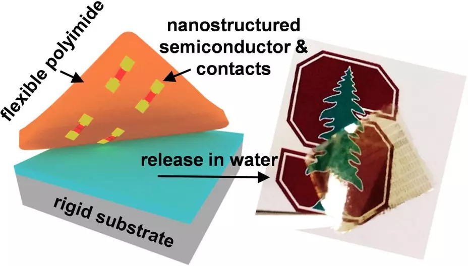 Herstellung von 2D-Halbleitern mit nanostrukturierten Kontakten