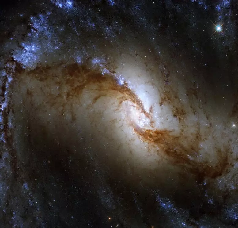 Большая спиральная галактика с перемычкой NGC 1365