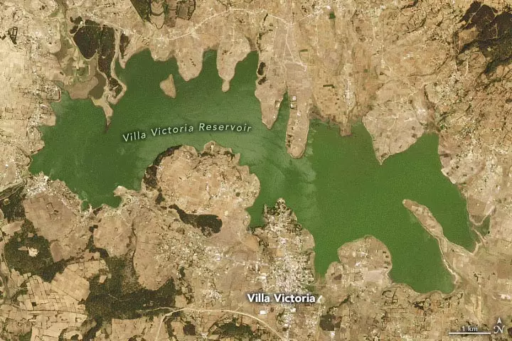 Villa Victoria Reservoir 2020 annotearre