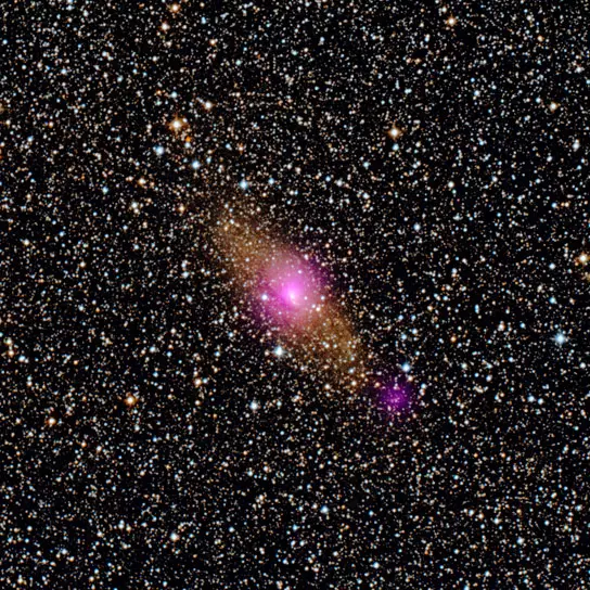 Astronomen bestuderen zwarte gaten in spiraalstelsel NGC 1313