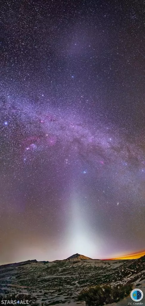 Gegenschein Teide stjörnustöðin