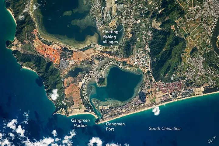 Hainan-eiland geannoteer